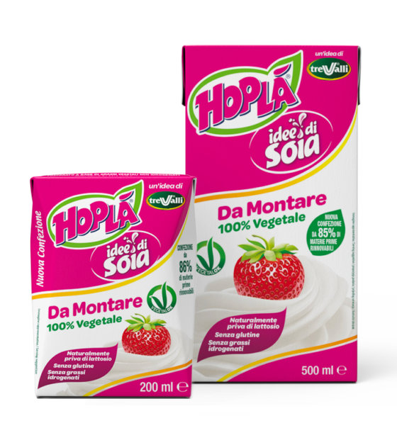 Hoplà Idee di soia da montare: 100% vegetale ed ecosostenibile - Bar.it